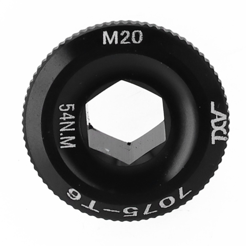 Hollow Shaft Crank Fastening Nut M15/M19/M20 Anode Red or Black Thread ...