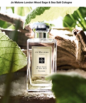 Jo Malone WoodSage & Sea Salt ~3.4oz/100 ml~ Women's Eau de Cologne New ...