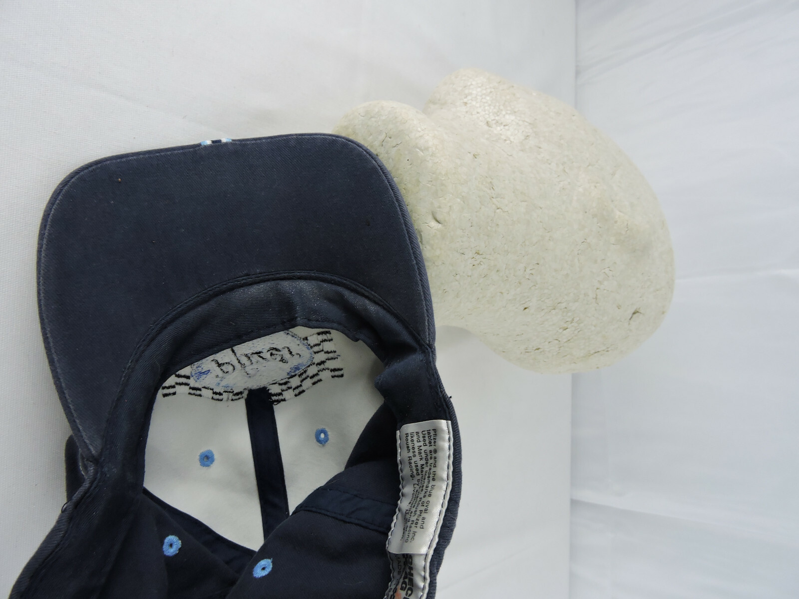 Pfizer Racing Team Ball Cap Blue Trucker Hat Snap Back 6 Mark Martin ...