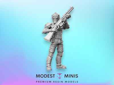 Cerberus Soldier | 32mm 28mm DnD Mini | Resin | Dungeons and Dragons | eBay