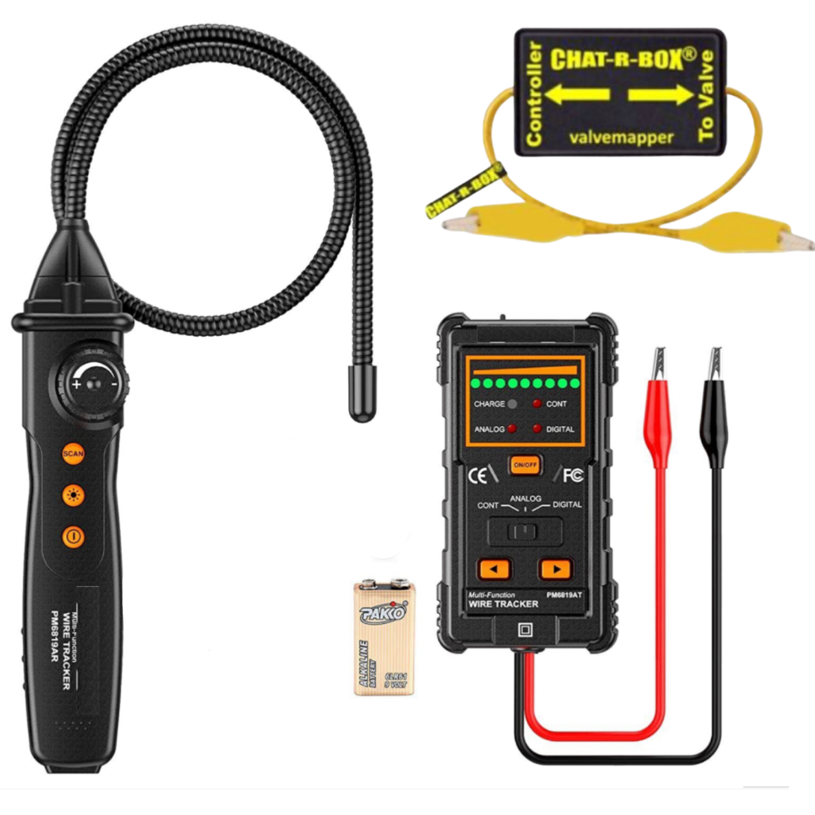 Irrigation Lawn Valve Locator- Traces Wire underground - Locate Buried ...