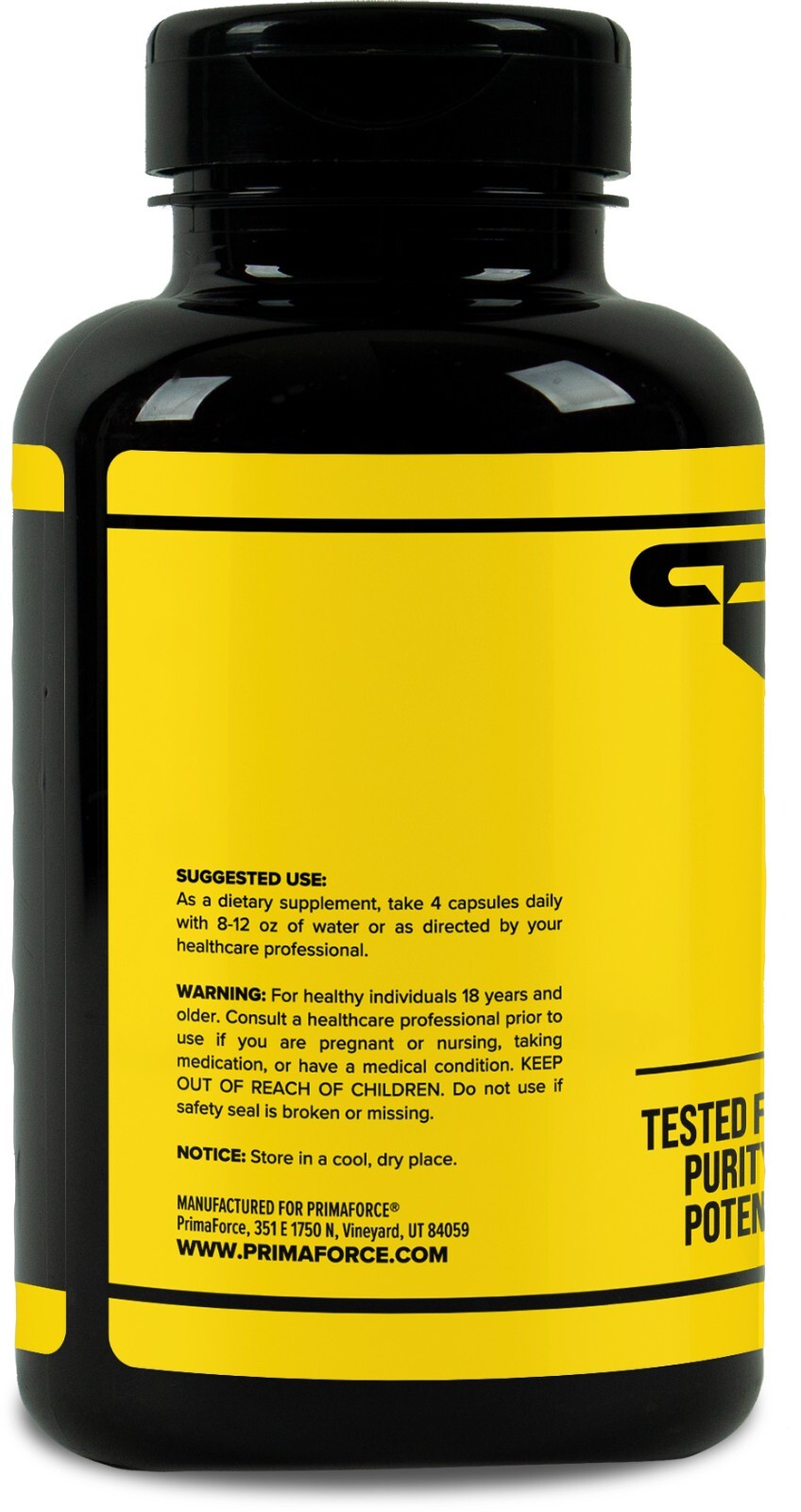 Primaforce Creatine Monohydrate Capsules - 240 Capsules, 3,000mg per ...