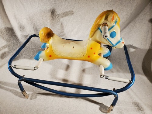 Vintage 1970 Wilkes-Barre Plastic Children's Kids Toddler Spring ...