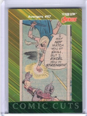 2022 Marvel Fleer Ultra Comic Cub Avengers #117 Panel Art Card 9/50 | eBay