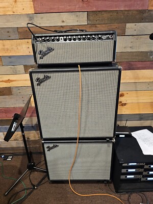 Fender Bassman 800 Hybrid 800W Bass Amp Head Black with cabinets | eBay