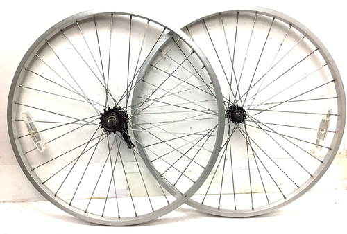 26" Bicycle ALLOY Wheel Set Front Rear Coaster Brake Beach Cruiser Bike ...