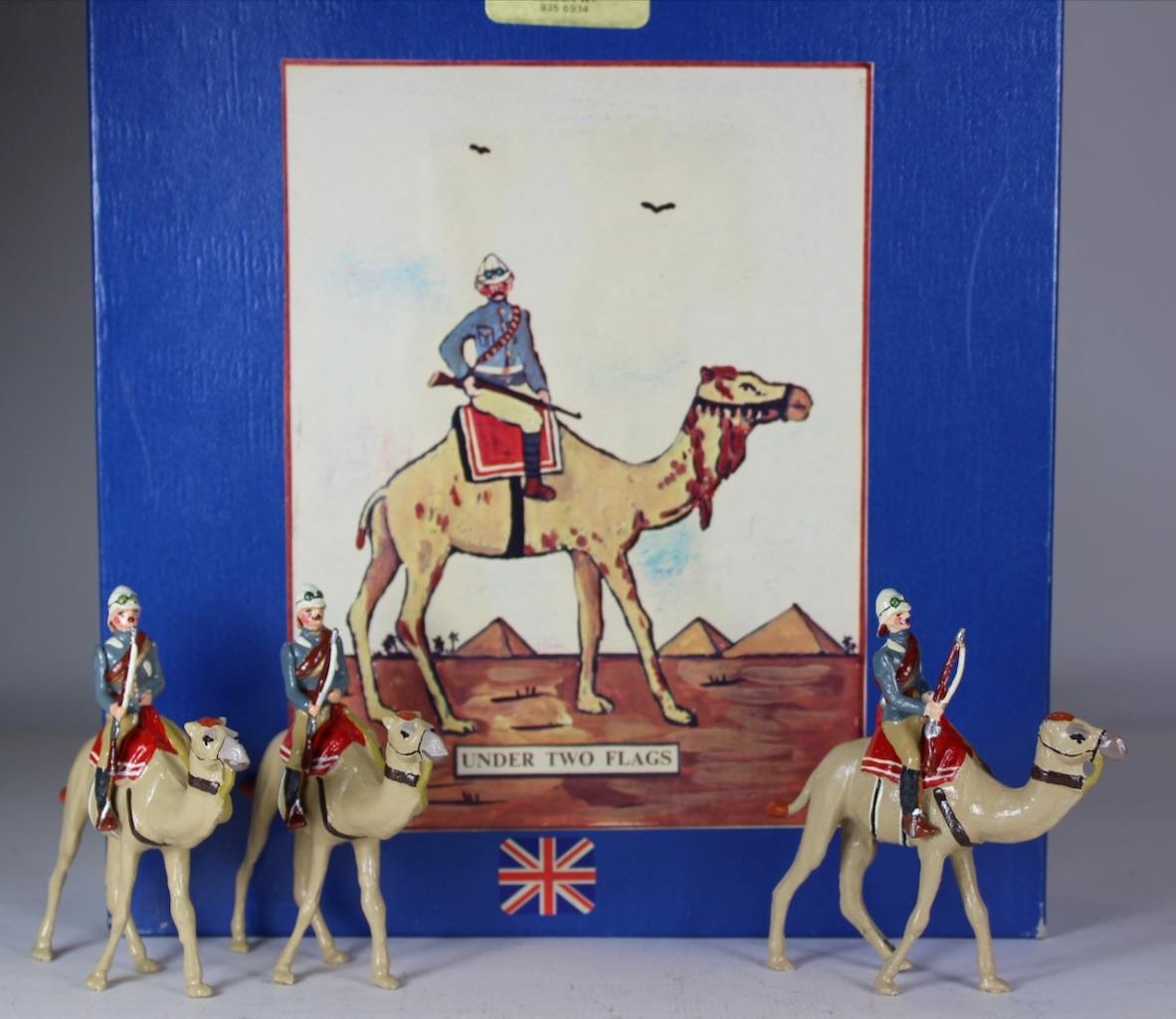 Under Two Flags Sudan Wars 1880's British Camel Corps Afghanistan-Egypt ...