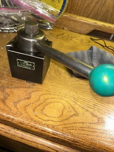 DTM DOVETAIL TOOL MFG. MODEL TP 90 A WEDGE TYPE QUICK CHANGE TOOL POST ...