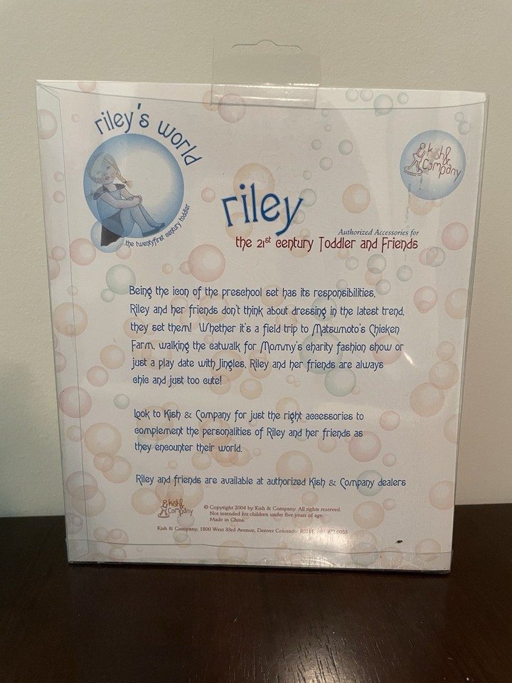 KISH & CO. RILEY'S WORLD ORIGINAL OUTFIT "EASTER EGG" NIB FOR RILEY | eBay