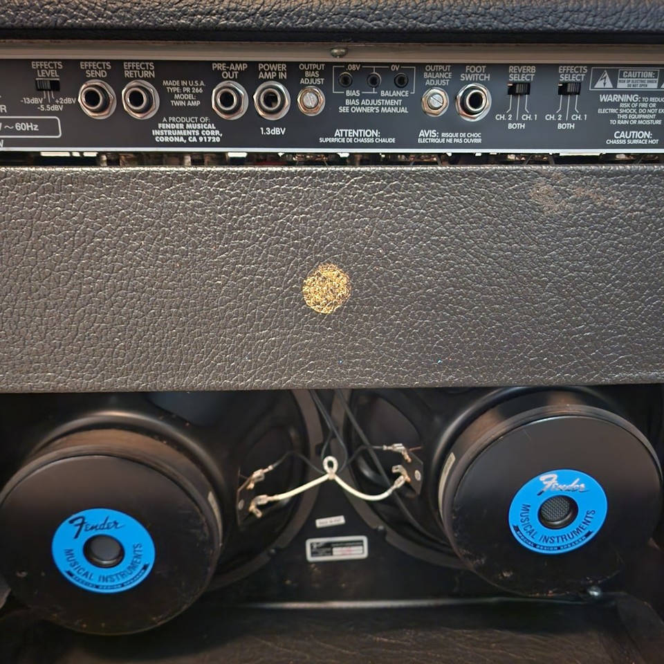 Fender Twin-Amp Professional Tube Amplifier "Evil Twin" | eBay