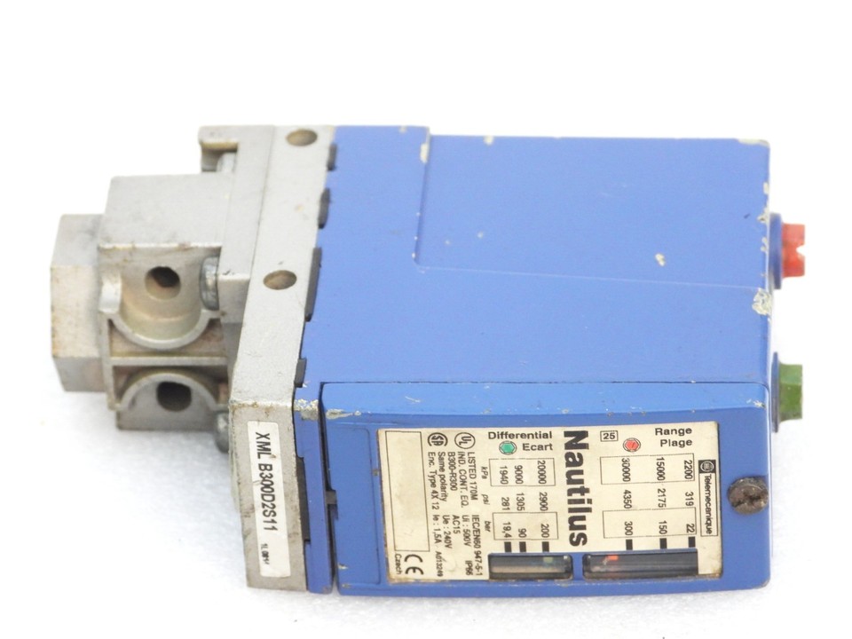 TELEMECANIQUE NAUTILUS XMLB300D2S11 ELECTROMECHANICAL PRESSURE SWITCH ...
