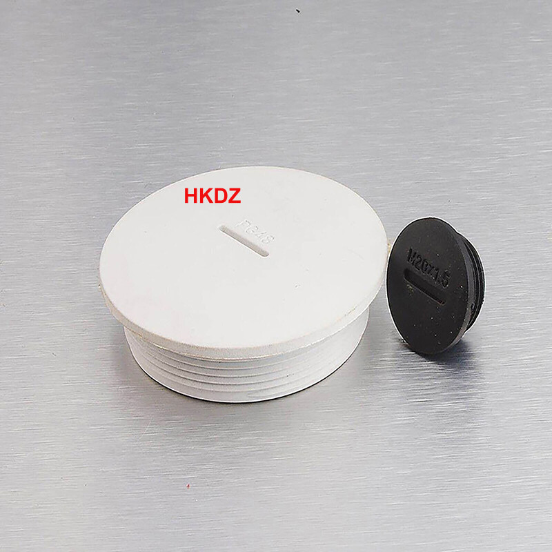 Nylon Plastic Blanking Plugs Waterproof End Cap&Nut Tube Pipe Plug ...