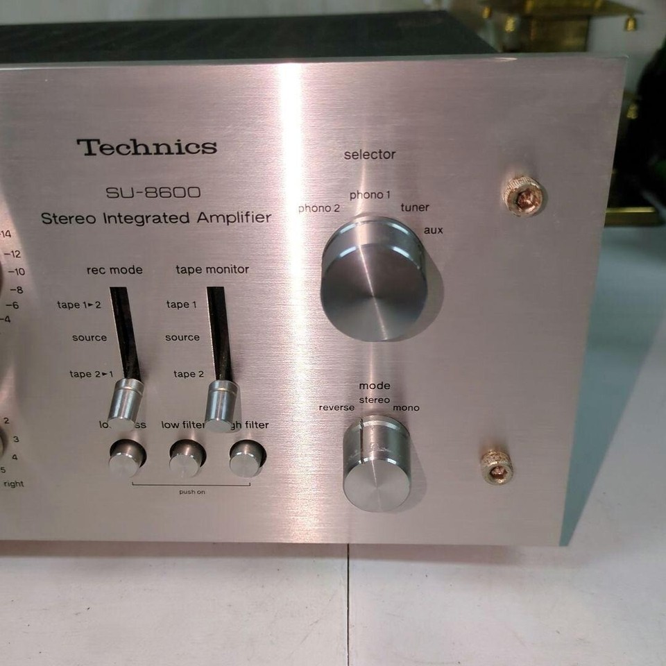 Technics SU-8600 Stereo Integrated Amplifier Silver Power confirmed ...
