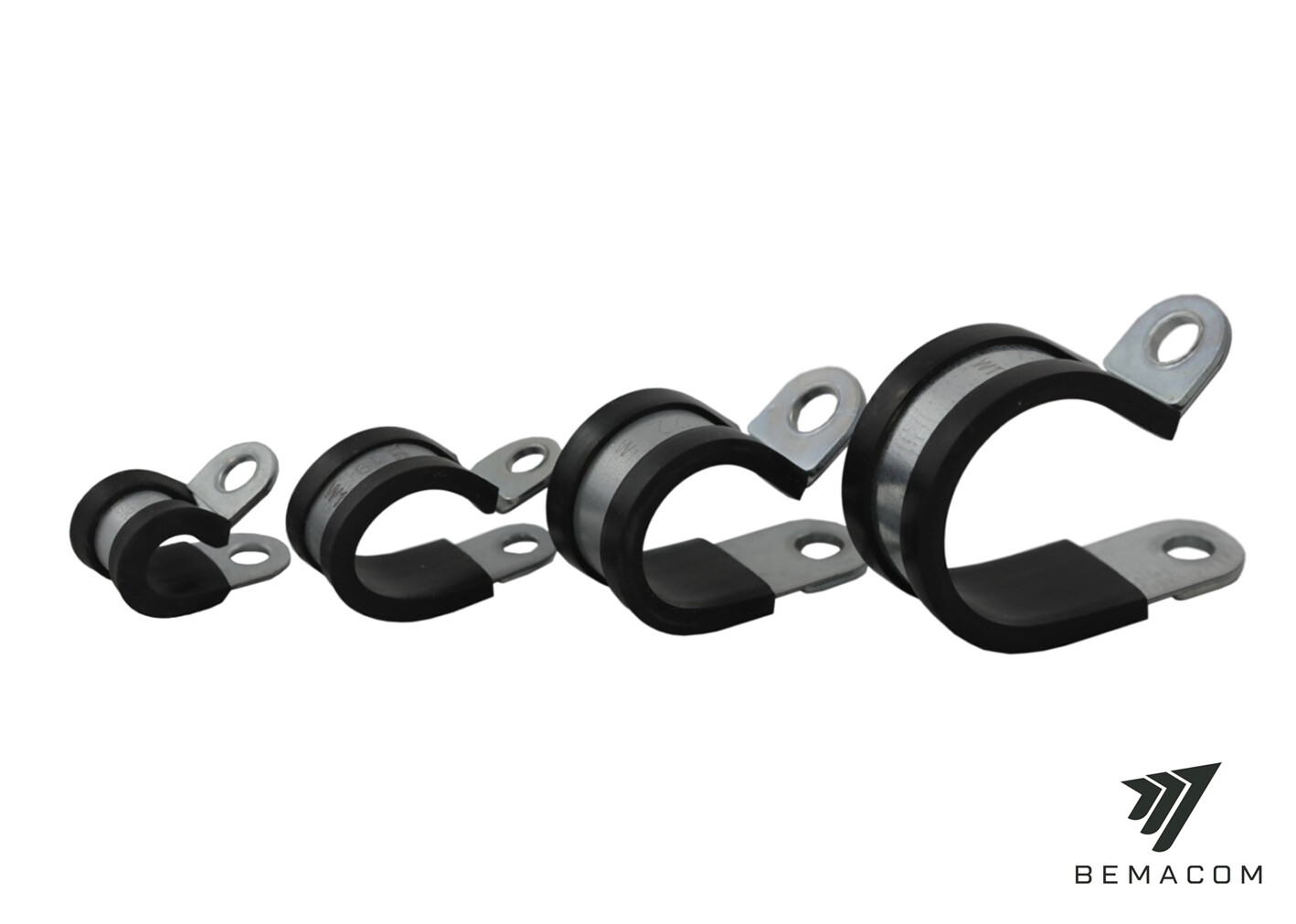 Rohrschellen Leitungsschellen Schlauchschellen mit Gummi DIN 3016 RSGU ...