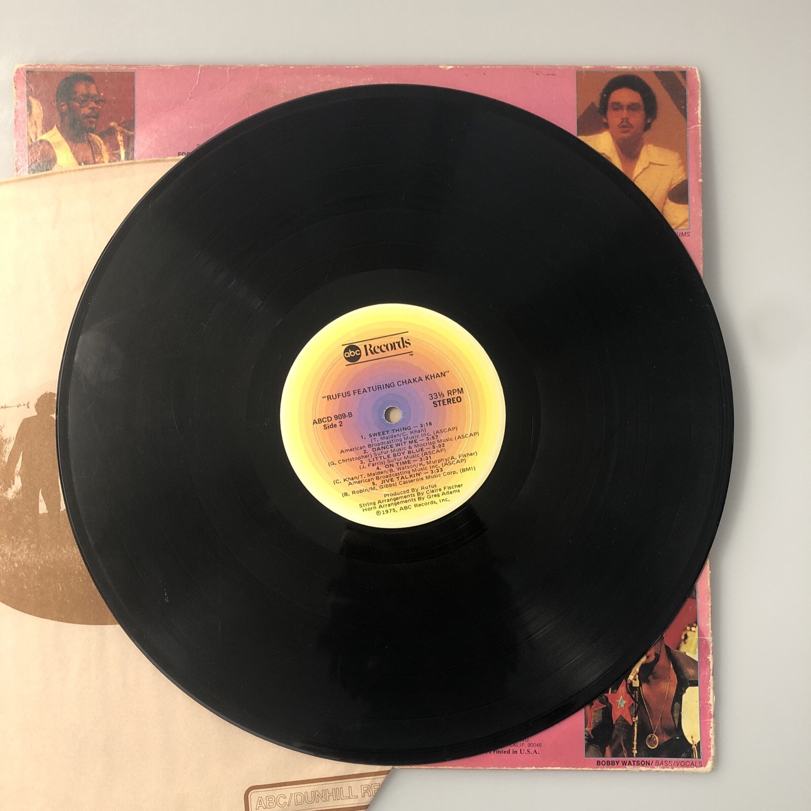 Rufus Featuring Chaka Khan - Vinyl Record Lp With Vintage Poster | eBay