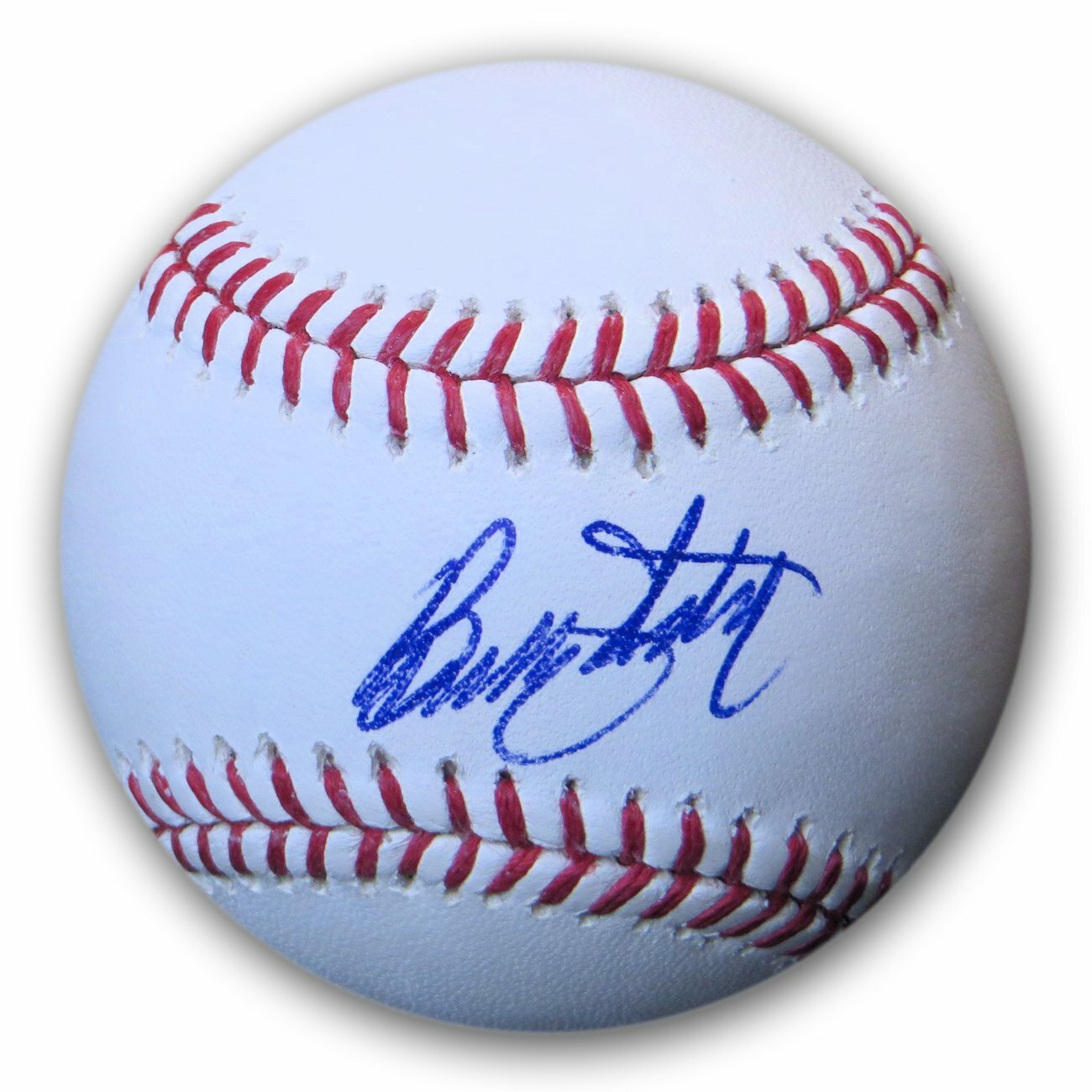 Billy Ashley Signed Autographed MLB Baseball Los Angeles Dodgers MLB ...