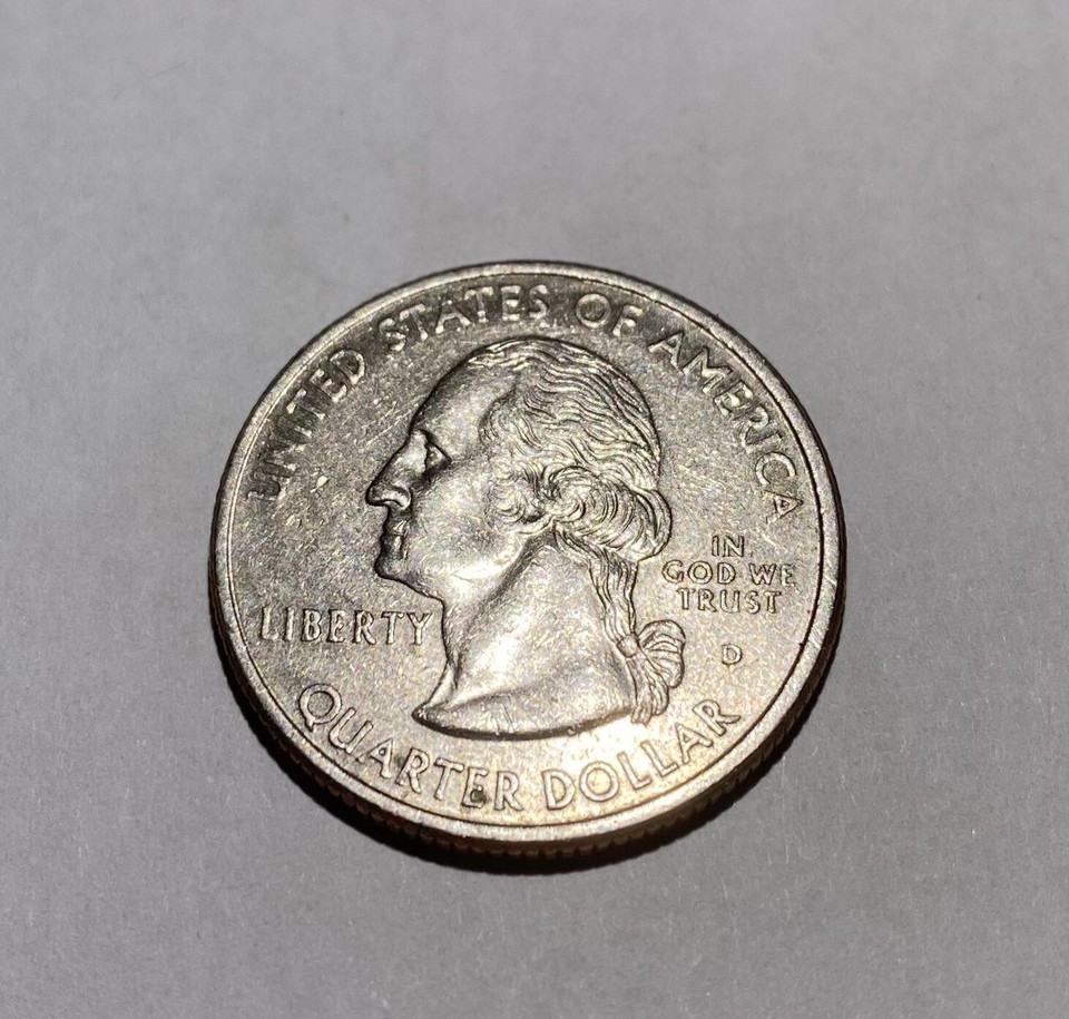Original 1999 D Rare Georgia State Quarter Error | eBay