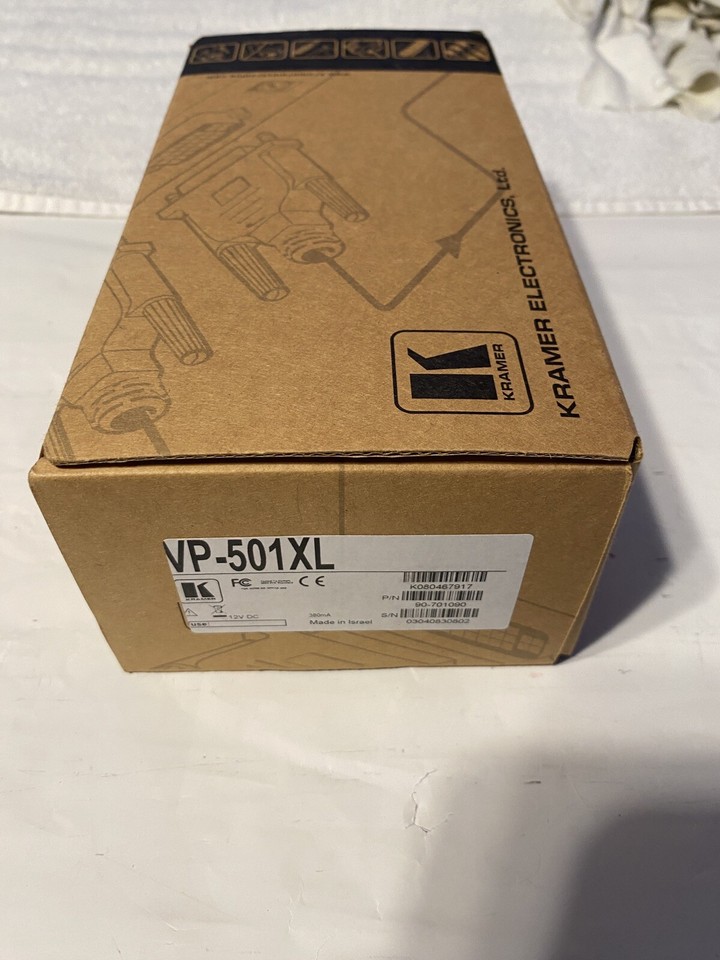 Kramer Electronics Kramer Tools VP-501XL UXGA Scan Converter | eBay