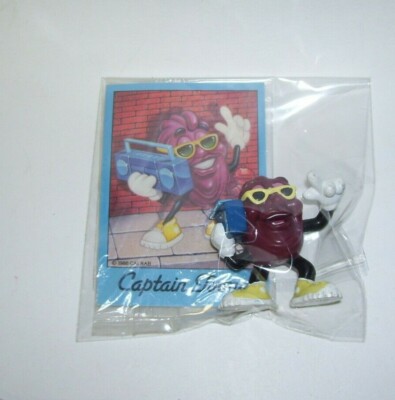 California Raisins Figure and Card Captain Toonz | eBay