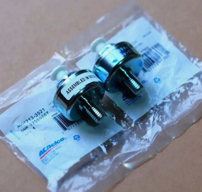 2Pcs 213-3521 12589867 Knock Sensor Fit For Chevy Silverado Express GMC ...