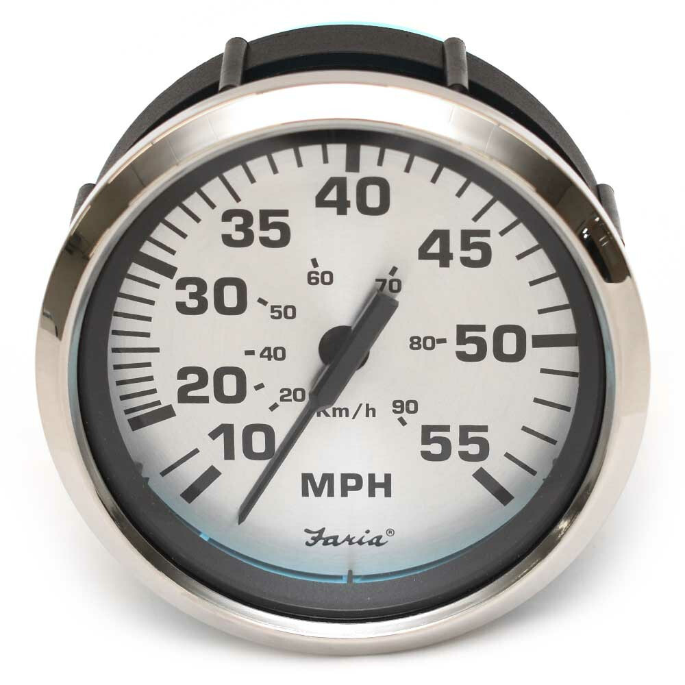 Faria Marine 55mph Boat Speedometer SE9402B for sale online | eBay