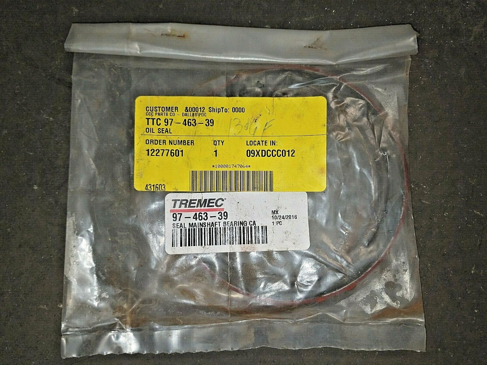 TREMEC TTC OIL SEAL 97-463-39 | eBay