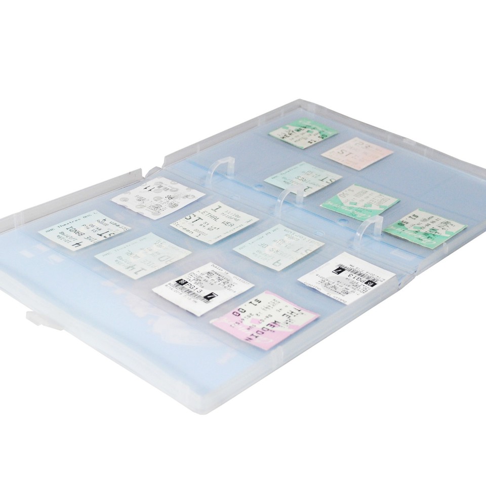 Movie Ticket Collection Album, 10 Ticket Pages Included, Holds 160 ...