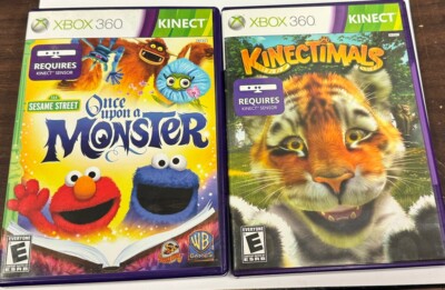 Sesame Street Once Upon a Monster & Kinectimals Microsoft Xbox 360 ...