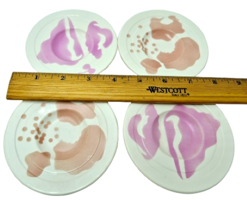 Play Food Vintage Fisher Price Water Color Changing Plates Rare! Great ...