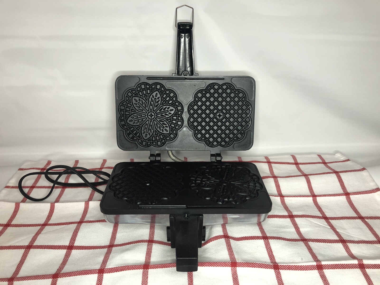 Vintage VillaWare Prego Pizzelle Baker Maker 3600-NS Italian Cookie ...