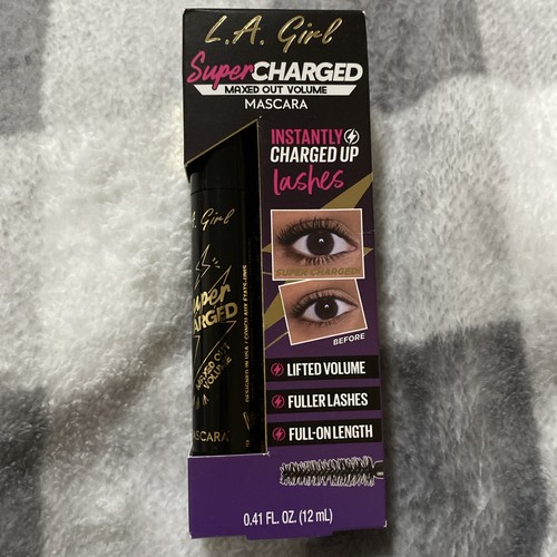 LA Girl Super Charged Maxed Out Volume Mascara in Black .41 Fl Oz | eBay