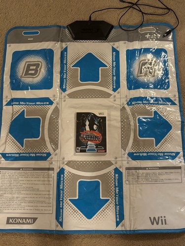 Nintendo Wii Dance Dance Revolution Hottest Party Game w Dance Pad Mat ...