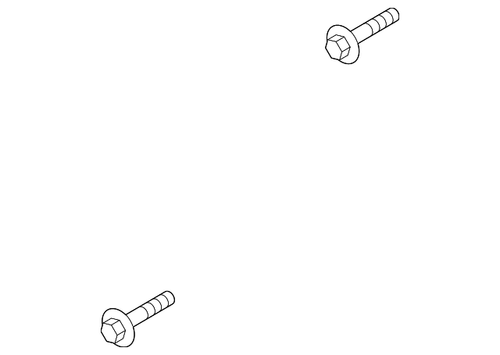 Genuine Mazda Upper Control Arm Bolt 9YA0-2A-424 | eBay