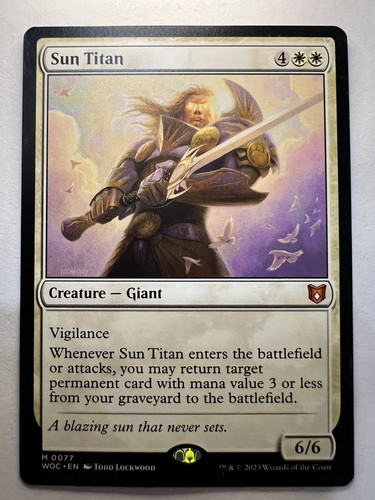 MTG Sun Titan Magic 2012 39/249 Regular Mythic NM/NP | eBay