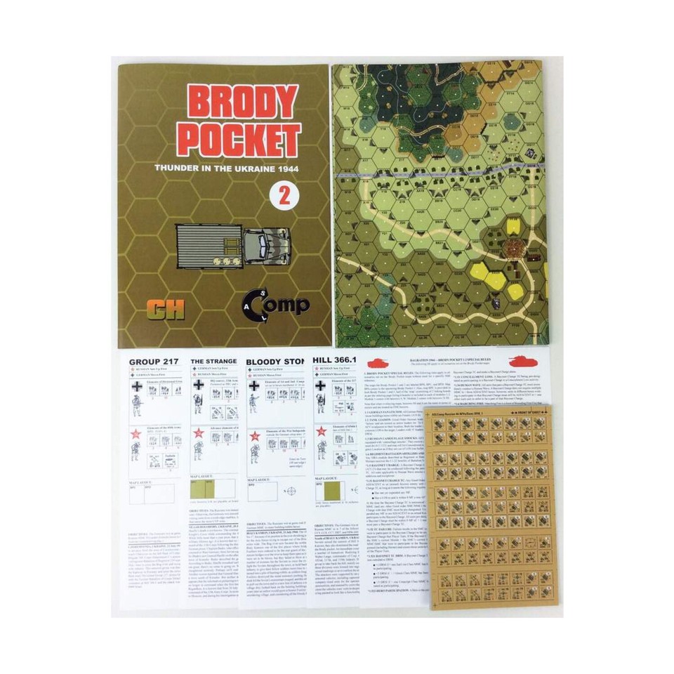 ASL Brody Pocket - Thunder in the Ukraine 1944 #2 Bag New | eBay