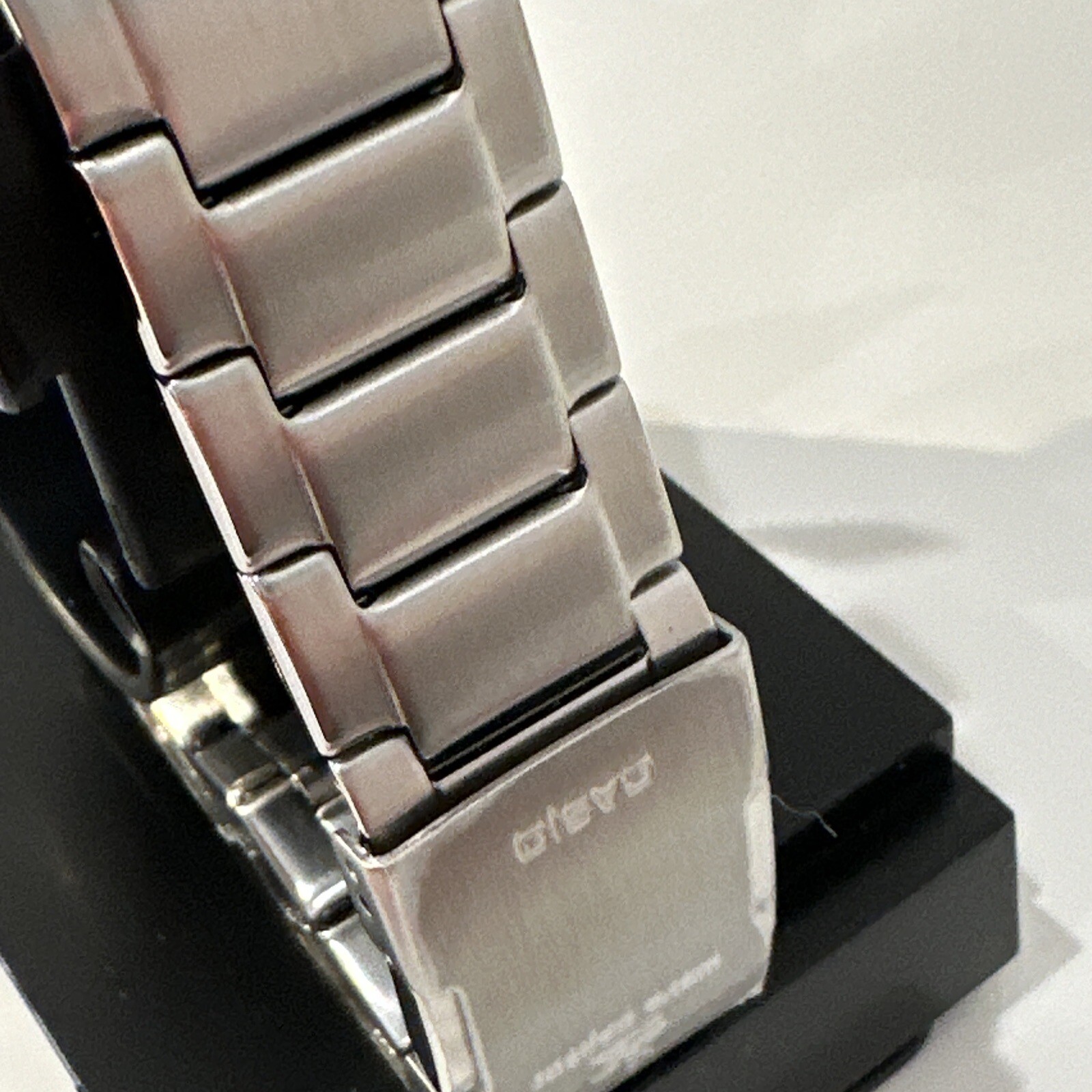 Casio Wave Ceptor Analog-Digital Stainless Steel Men's Watch - Silver ...