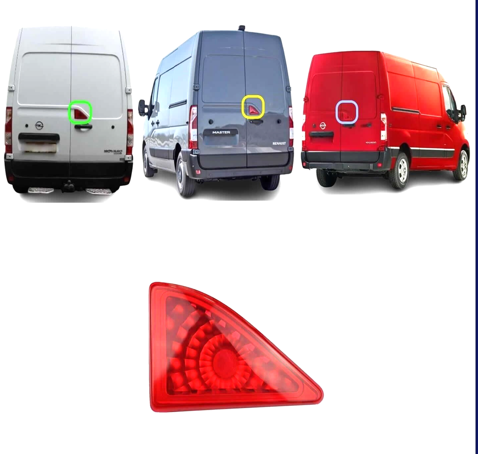 265900021R For Renault Master MK3 Movano Rear Red 3rd Brake Light Lamp ...