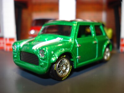 MORRIS MINI COOPER 1/64 CUSTOM EDITION MB CUSTOM BRONZE WHEELS AND ...