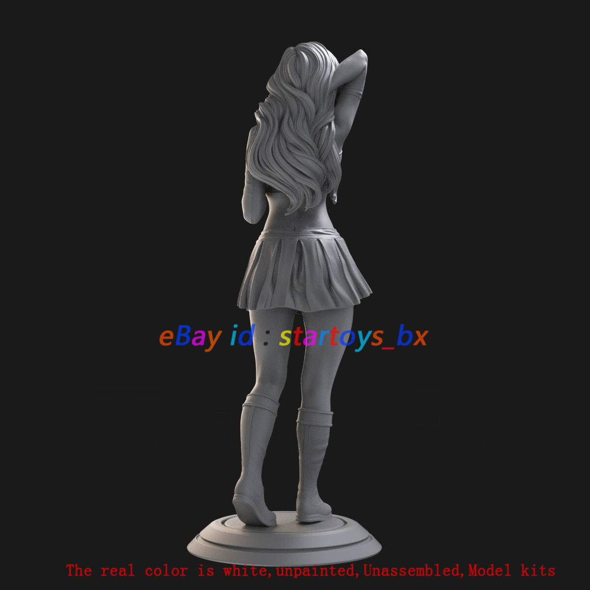 Supergirl 1/6 1/8 1/4 Unpainted 3D Printed Model Kit Unassembled Garage ...