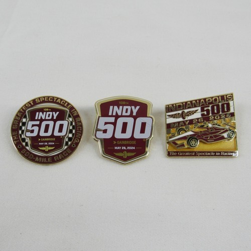 2024 Indy 500 Lapel Pin 108TH Running | eBay