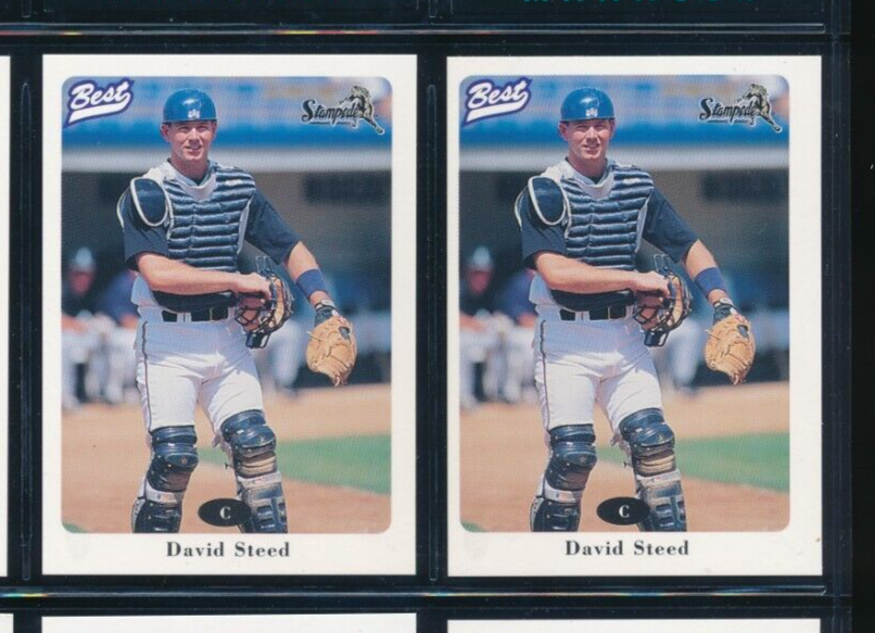 Lot (2) 1996 Best #26 David Steed San Bernardino Stampede (FZ51) SWSW6 ...
