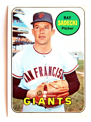 Ray Sadecki #125 Topps 1969 Baseball Card (San Francisco Giants) *VG | eBay