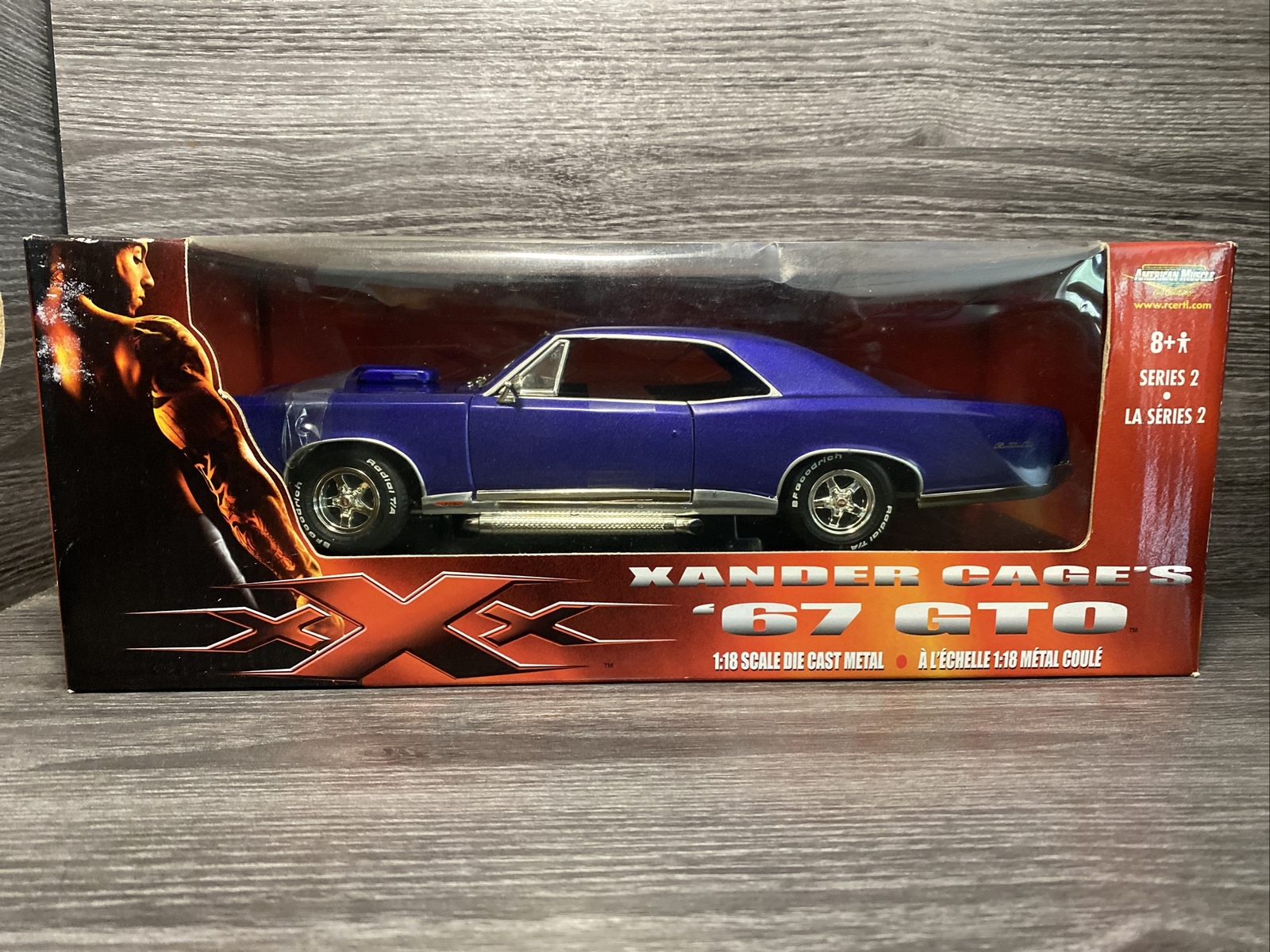 ERTL American Muscle 1:18 Die Cast Car - Xander Cage's '67 GTO ...