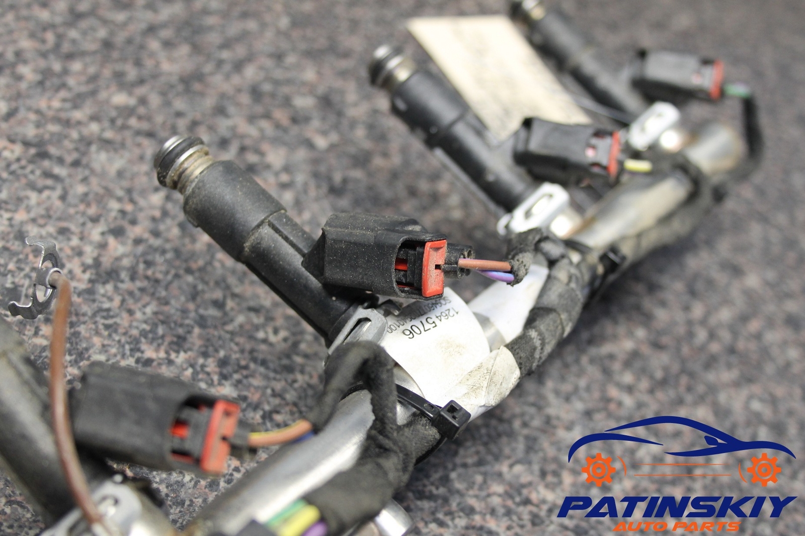 2017 Chevrolet Spark Gas Fuel Petrol Injection Rail Line Injector Tube ...