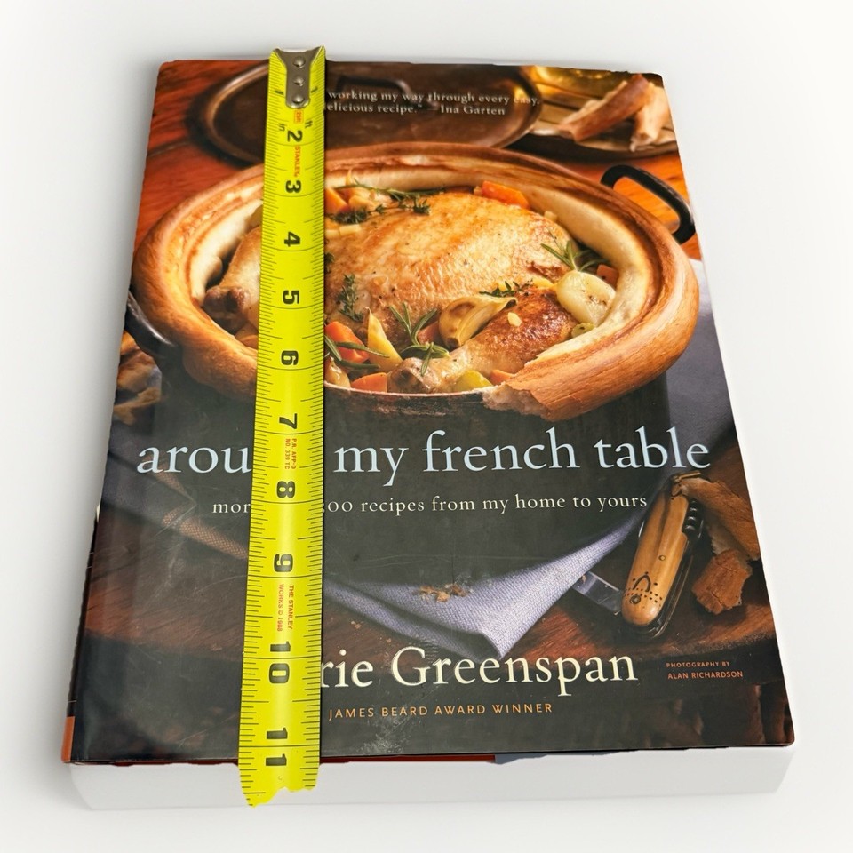 Cookbook Around My French Table Dorie Greenspan Large Book Kitchen ...