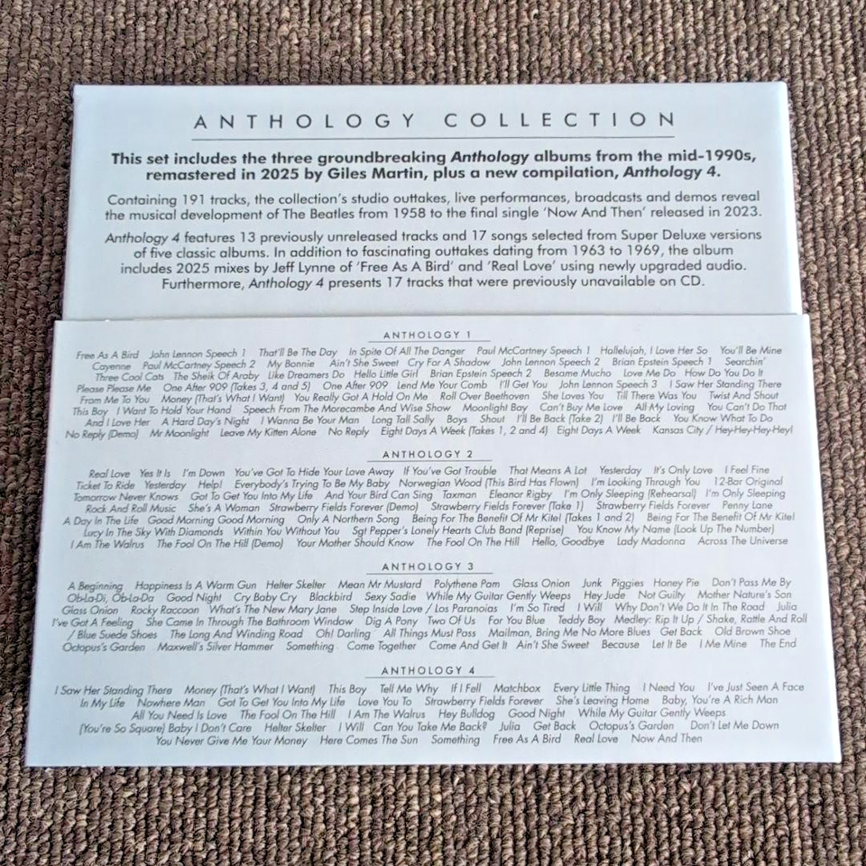 The Beatles Anthology Collection 8CD Remaster Edition Import Box Set ...