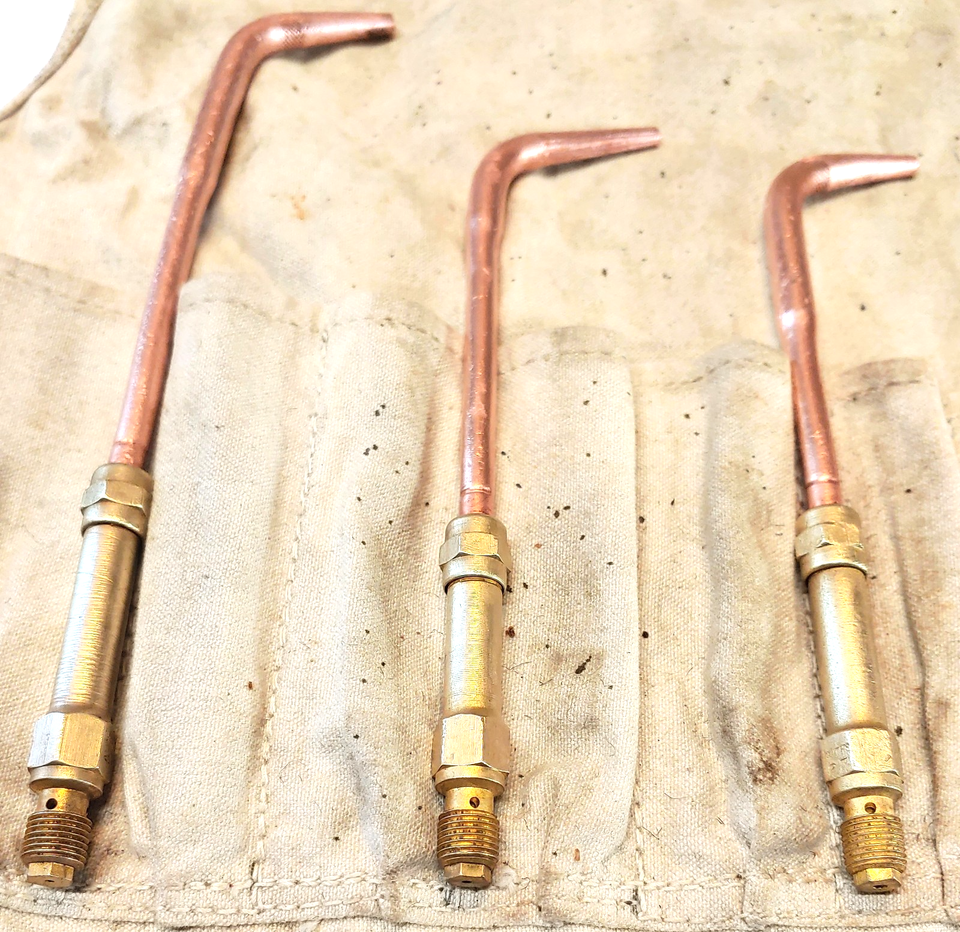SMITH Oxy/Acetylene Torch Tips Set of 7 - 29, 27, 26, 25, 24, 23, 20 ...