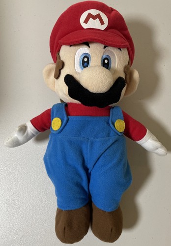 2003 Mario Party 5 M Medium Mario Plush Authentic Sanei 14" Inch | eBay
