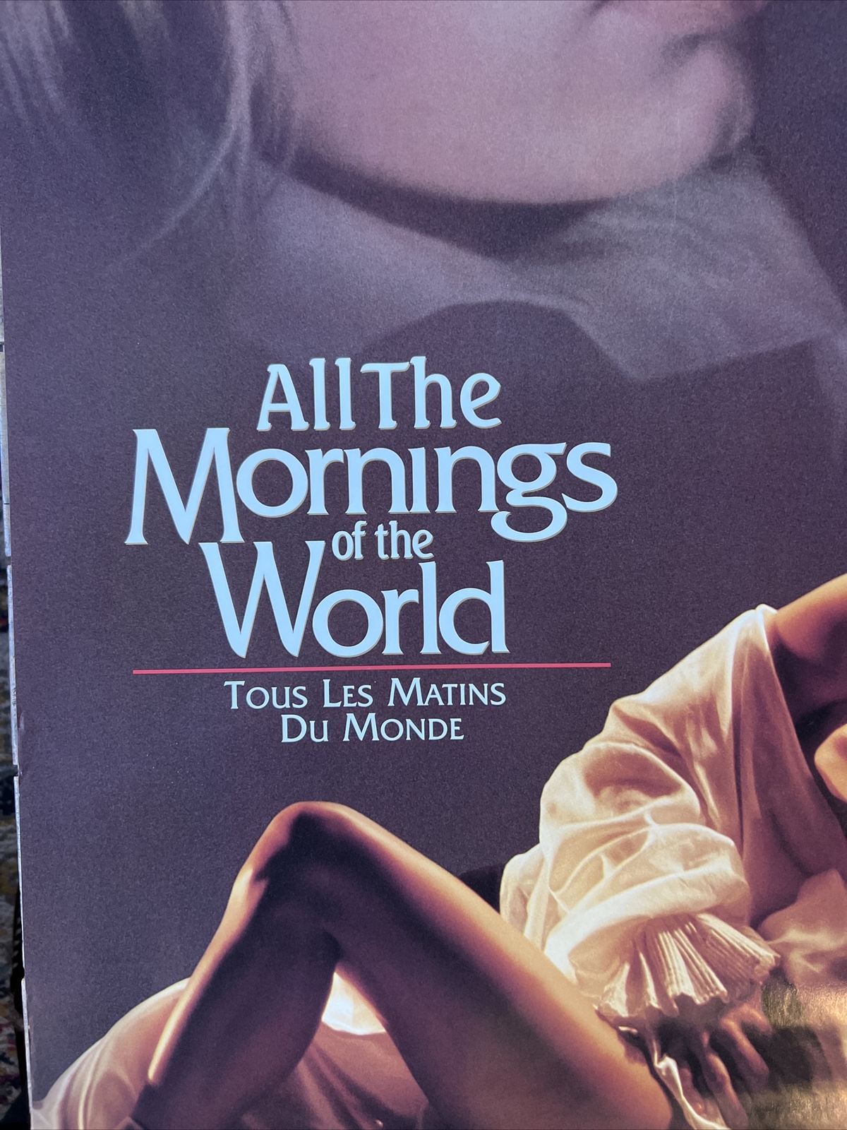 Original 40x26 Movie Poster 1992 ALL THE MORNINGS OF THE WORLD - Gerard ...