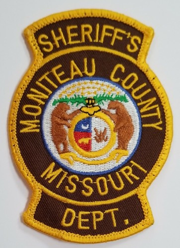 MONITEAU COUNTY MISSOURI MO DEPUTY SHERIFFS SHERIFF EMBROIDERED CLOTH ...
